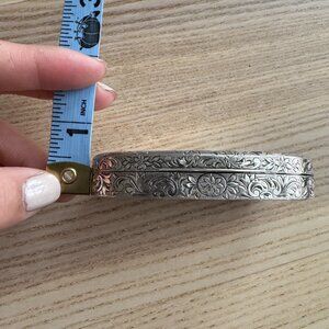 Makeup | Antique Sterling Silver 565 Compact Makeup Case Gw 935 Stamp ...